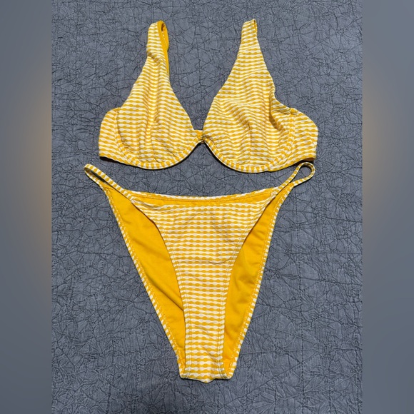 Cabana Del Sol | Swim | New Cabana Del Sol Yellow Bikini Set | Poshmark